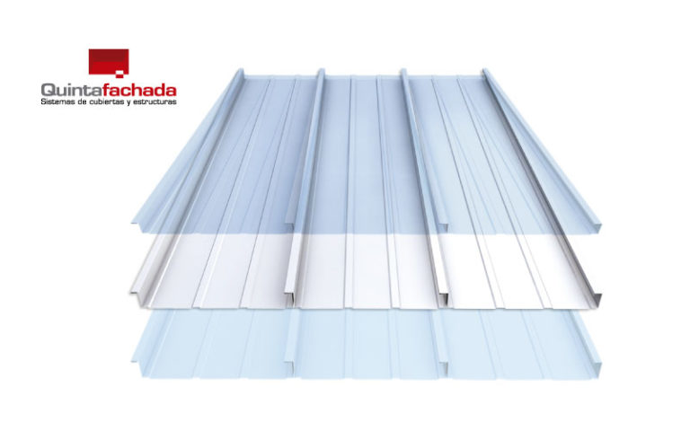 Teja tipo sandwich - Panel inyectado